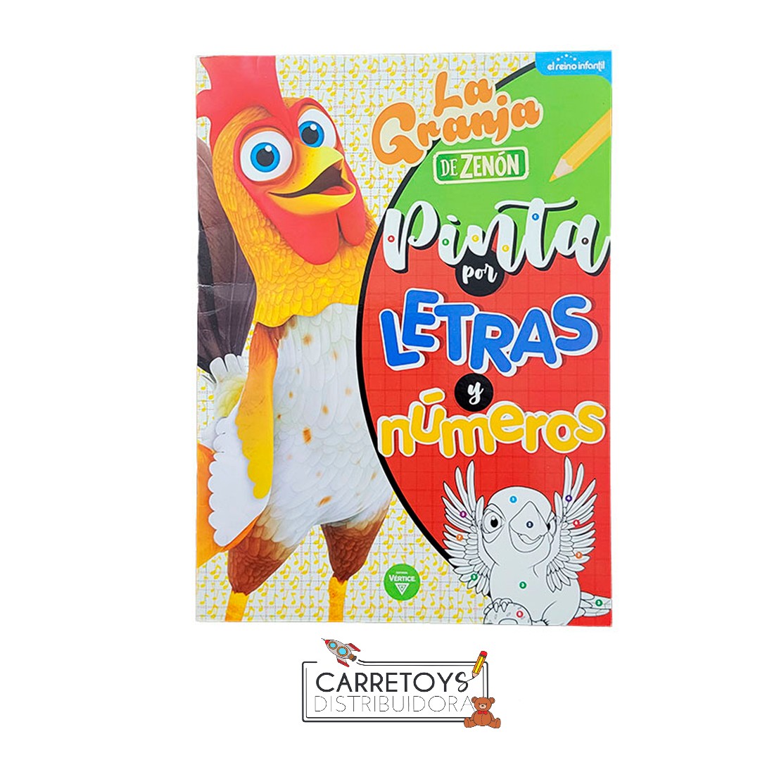 LIBRITO PARA PINTAR LA GRANJA DE ZENON - VERTICE