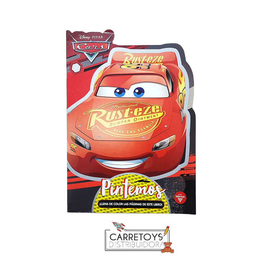 LIBRITO PARA PINTAR CARS - VERTICE